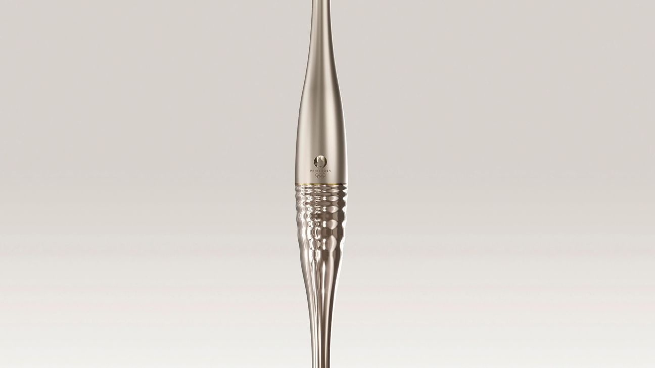Paris Olympics torch unveiled, with focus on sustainability - ESPN