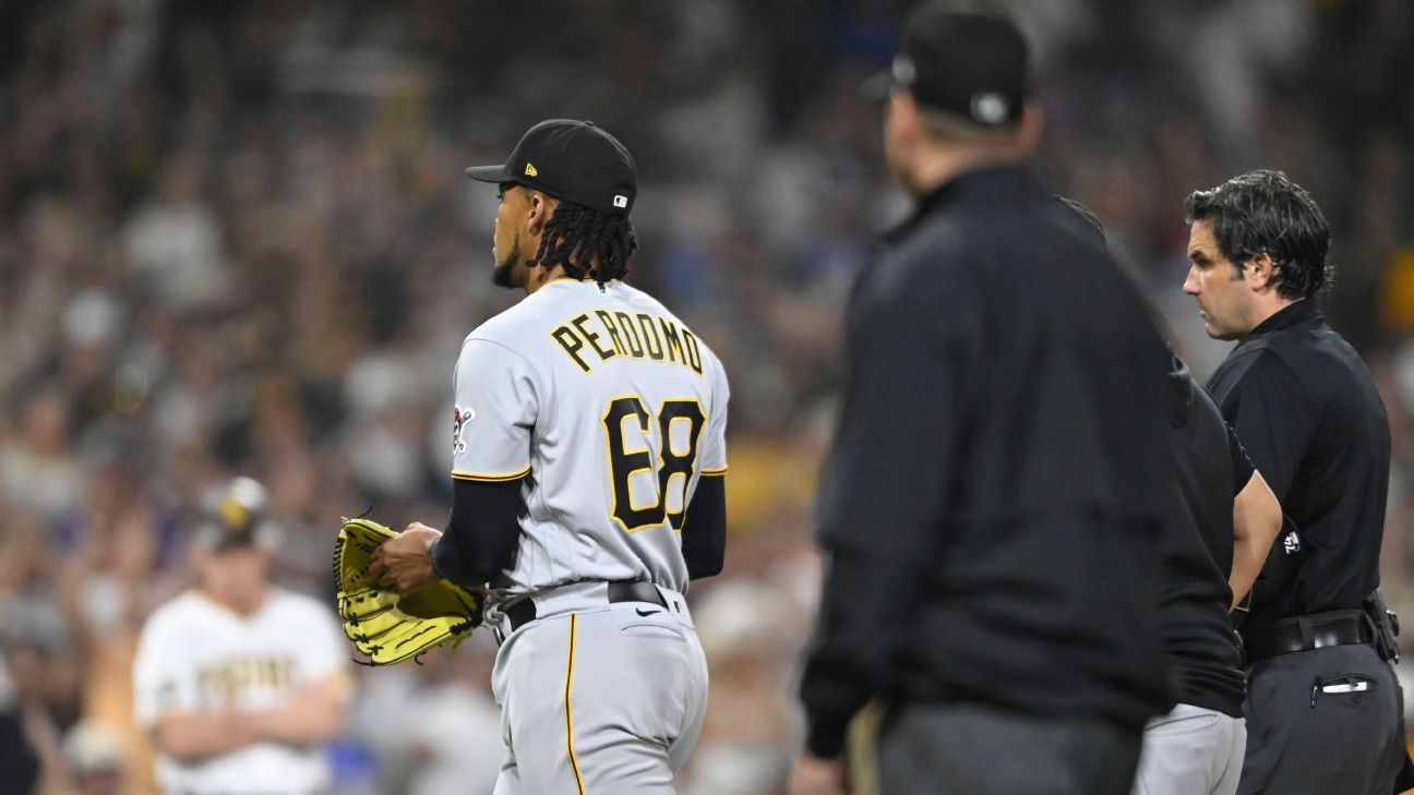 Pirates' Angel Perdomo suspended 3 games for Manny Machado HBP - ESPN