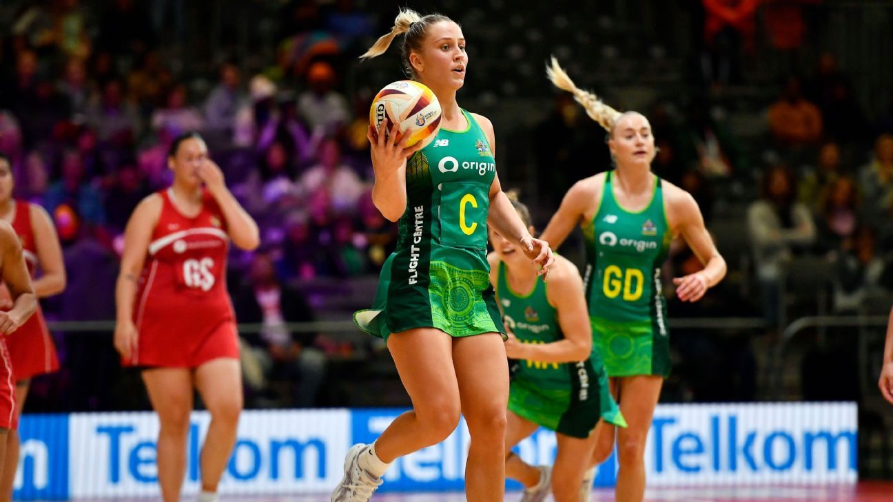 Australia Diamonds score second big win at netball World Cup - ESPN