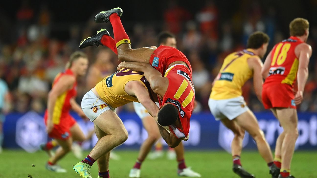 Suns fume as Miller suspended for Zorko tackle - ESPN