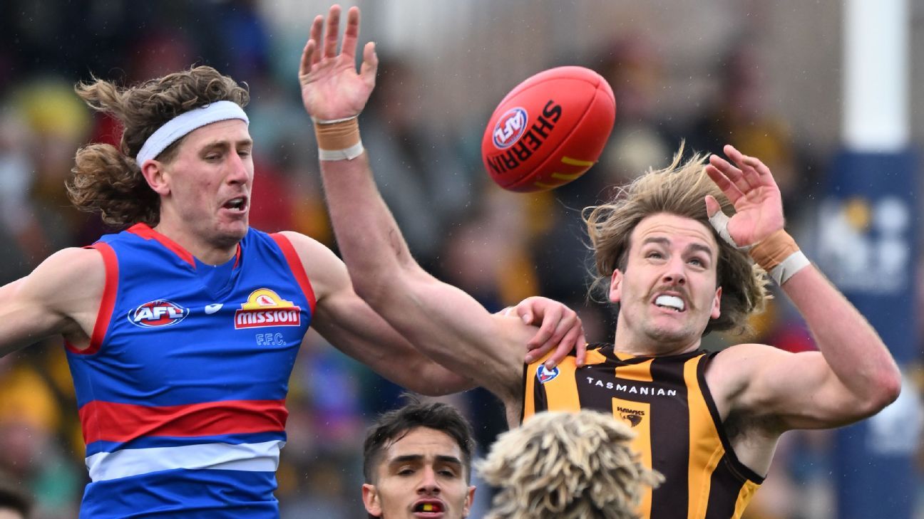 AFL Hawthorn ruck Lynch retires due to concussion issues - ESPN