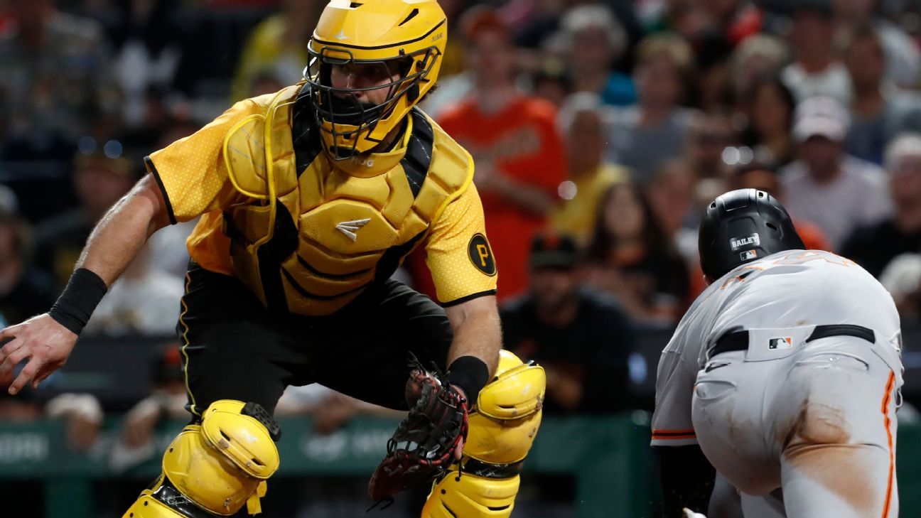 Pittsburgh Pirates deal catcher Austin Hedges to Texas Rangers - ESPN