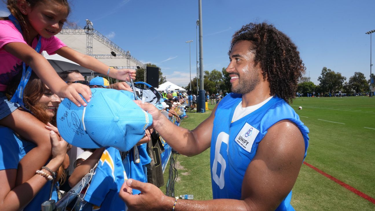Why first-year linebacker Eric Kendricks is critical to Chargers - ESPN ...