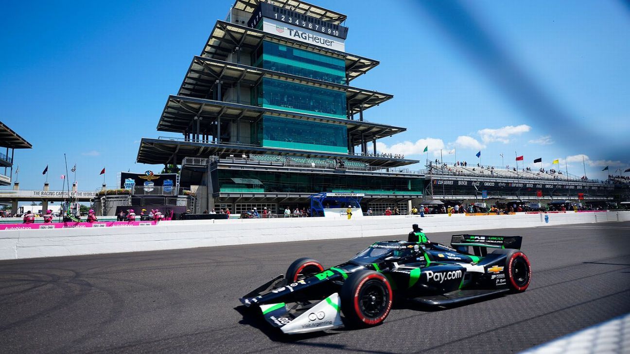 IndyCar: Agustín Canapino cerró Indianápolis y está listo para correr ...