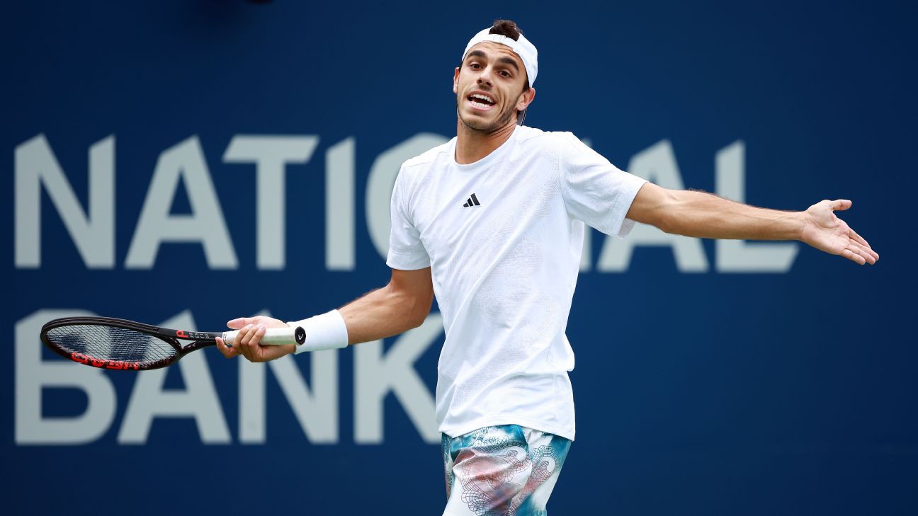 Debut y despedida de Fran Cerúndolo en el Masters 1000 de Cincinnati - ESPN