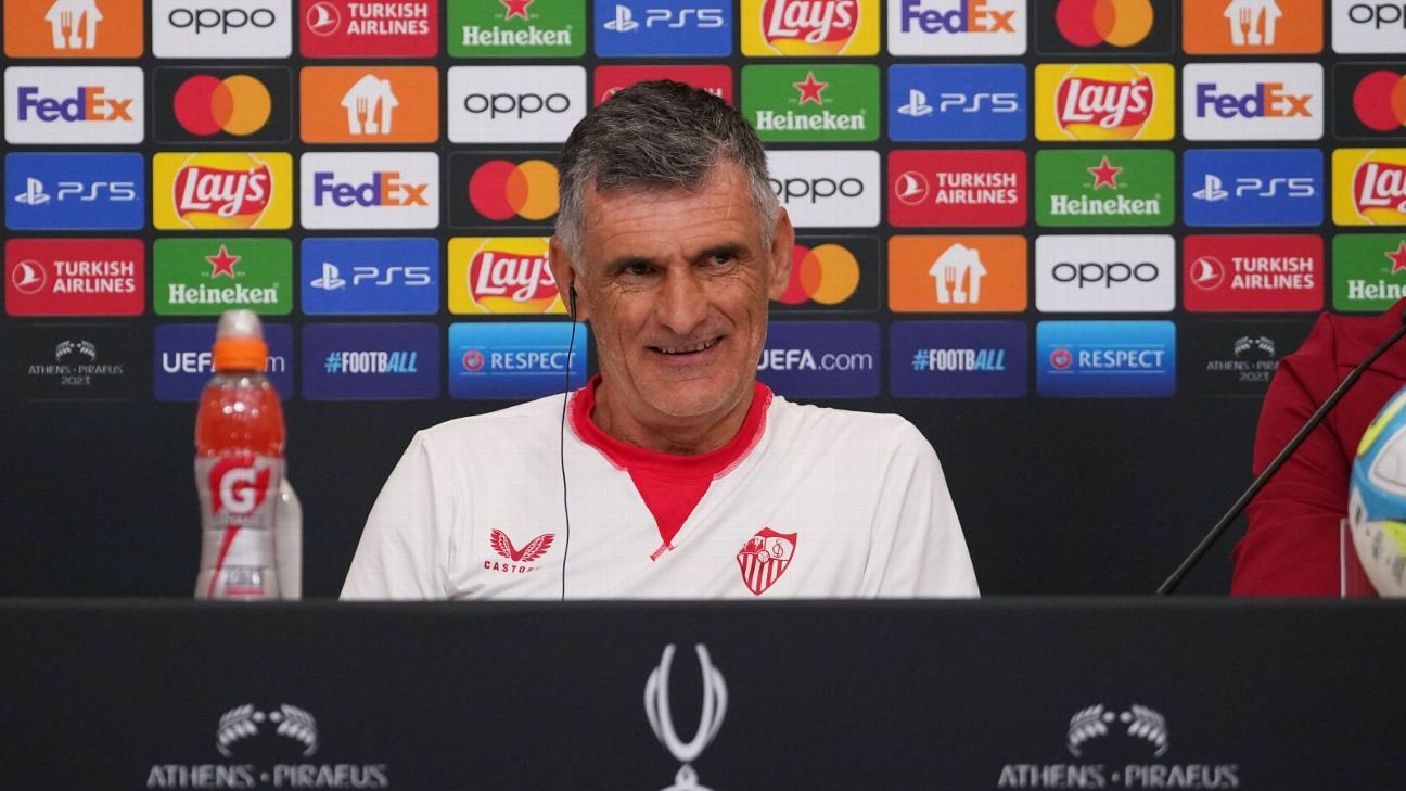Técnico do Sevilla ironiza problemas do City para Supercopa da Uefa - ESPN
