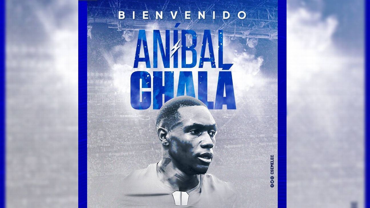 Aníbal Chalá fue anunciado oficialmente como refuerzo de Emelec - ESPN