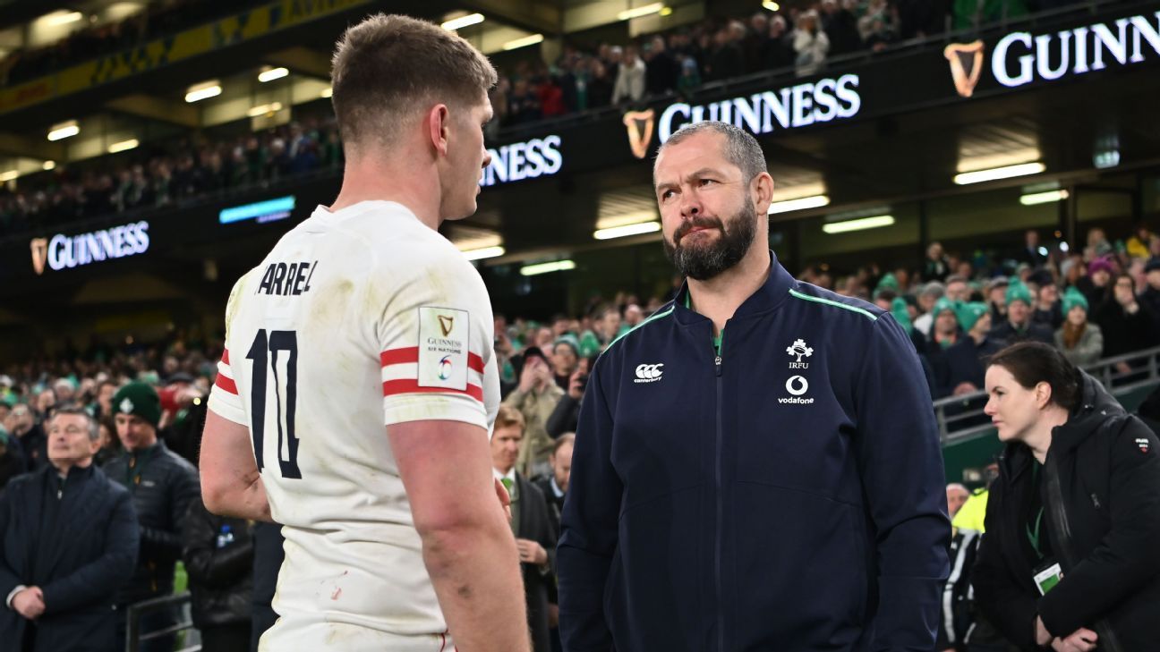 Owen Farrell 'circus' absolutely disgusting, Andy Farrell says - ESPN