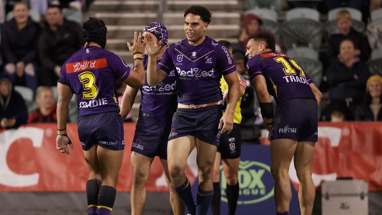 Storm beat Dragons, move closer to NRL top-four finish - ESPN