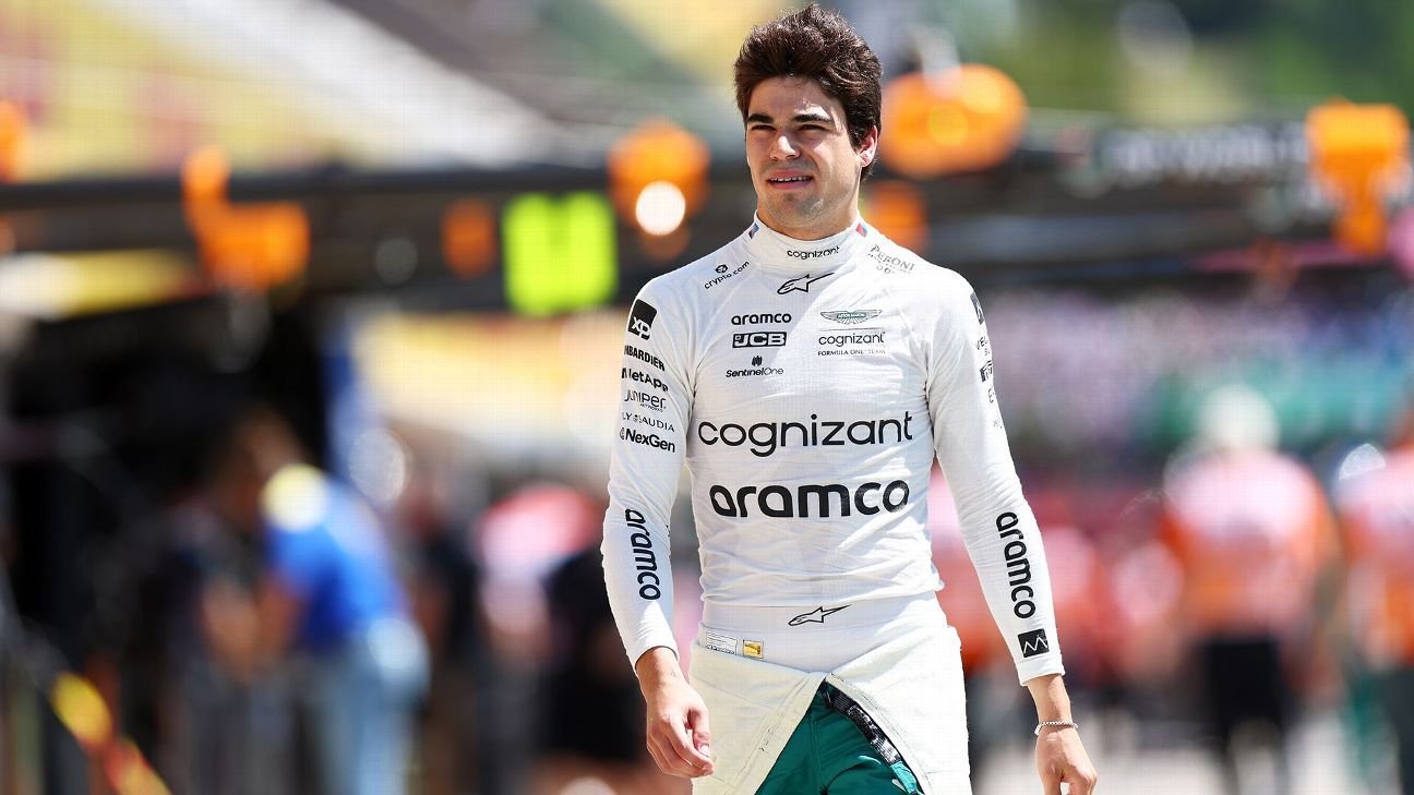 Fórmula 1: ¿Lance Stroll cambia volante por raqueta? - ESPN