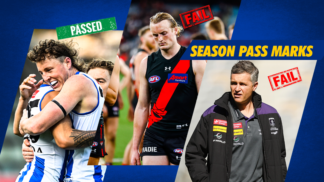 Pass or fail: How every AFL club fared with their pass marks in season ...