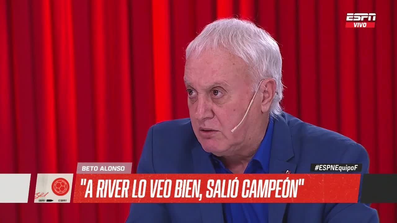 Beto Alonso: "Ojalá Demichelis se quede muchos años más" - ESPN