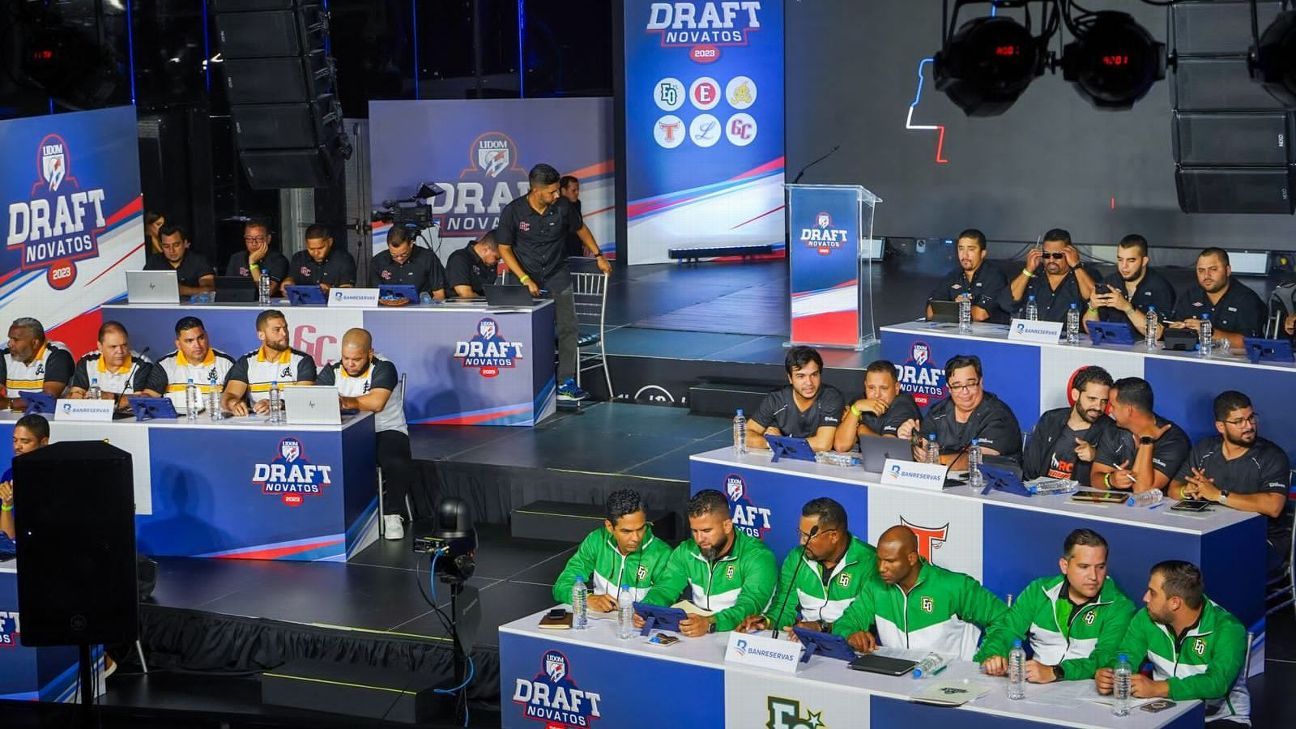 LIDOM anuncia celebración de su Draft de Novatos 2024 - ESPN