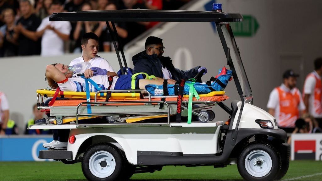 Le Roux Malan suffered a horrific injury in New Zealand-Namibia