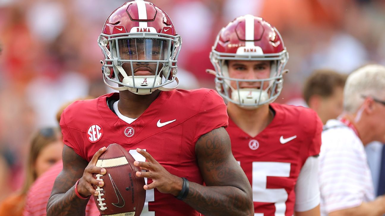 College football Week 4 - Alabama issues, Colorado-Oregon expectations ...