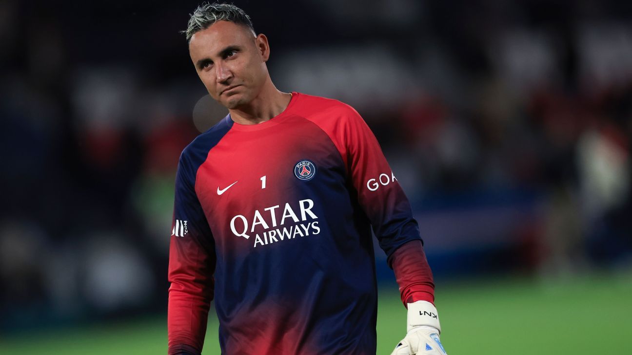 Keylor Navas duplica en edad al jugador más joven en PSG - ESPN