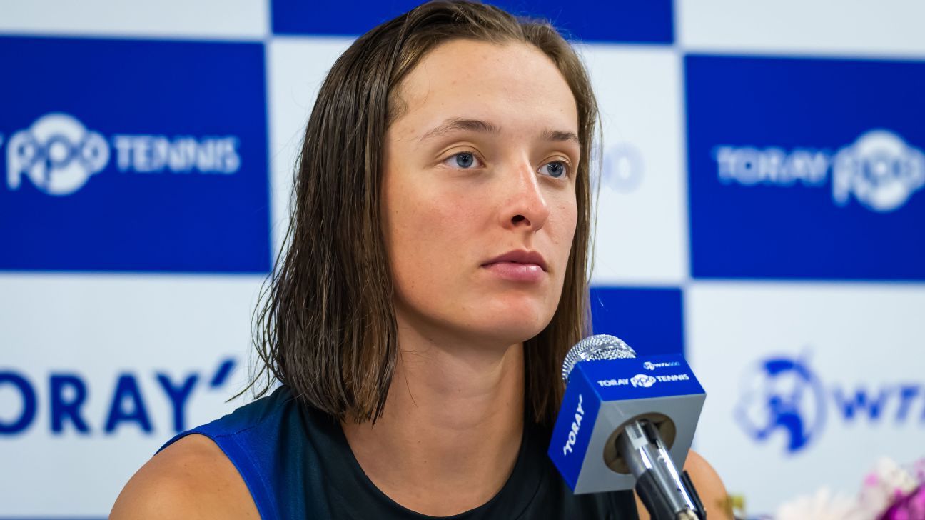 Swiatek: "Mi objetivo es crecer, no perseguir puntos ni ranking" - ESPN
