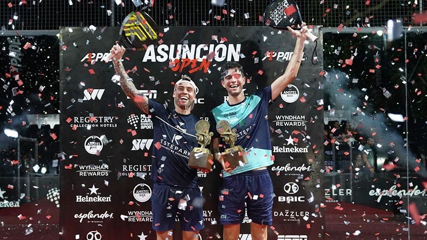 Alfonso - De Pascual se coronaron en el A1 Padel de Asunción - ESPN