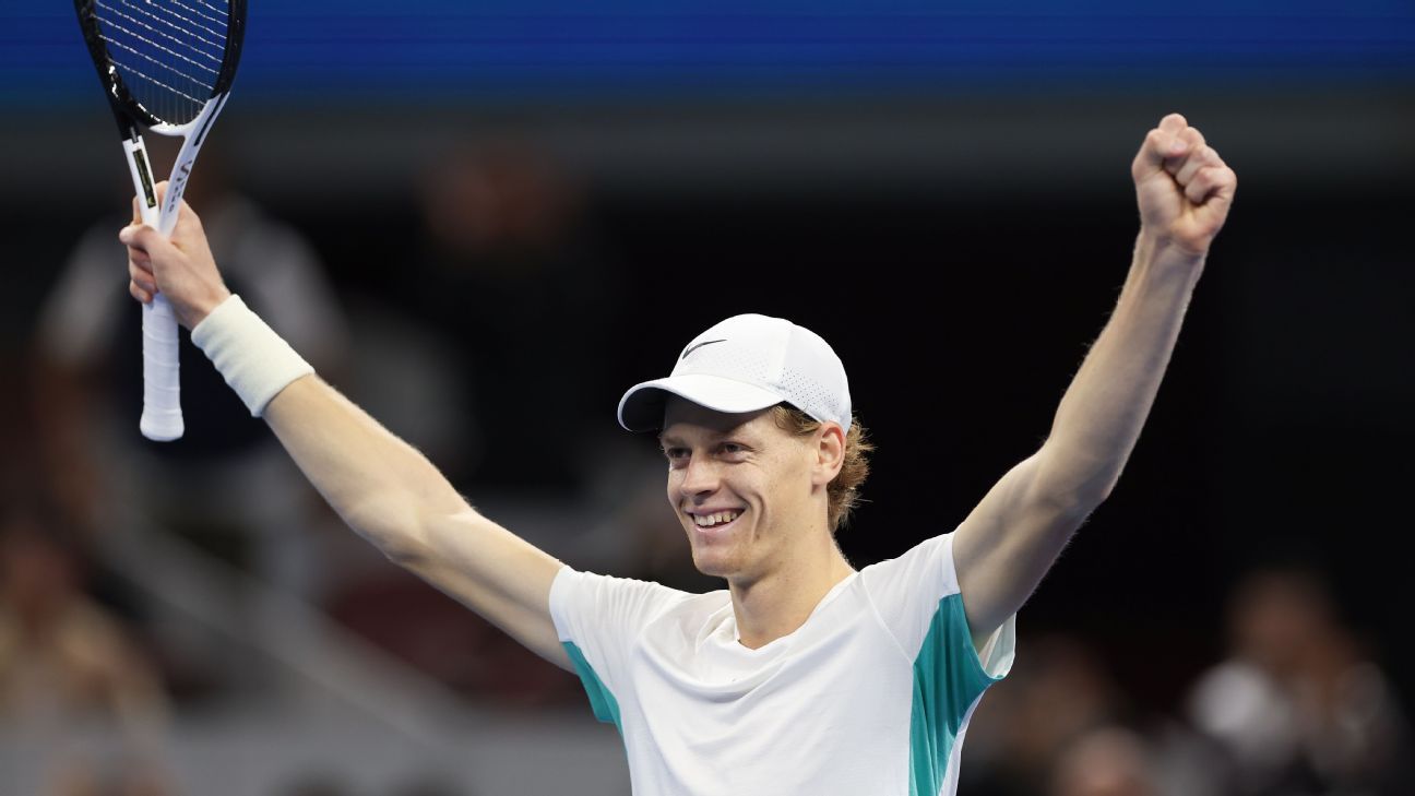 Ranking ATP: Jannik Sinner lidera los desplazamientos en el Top 10 - ESPN