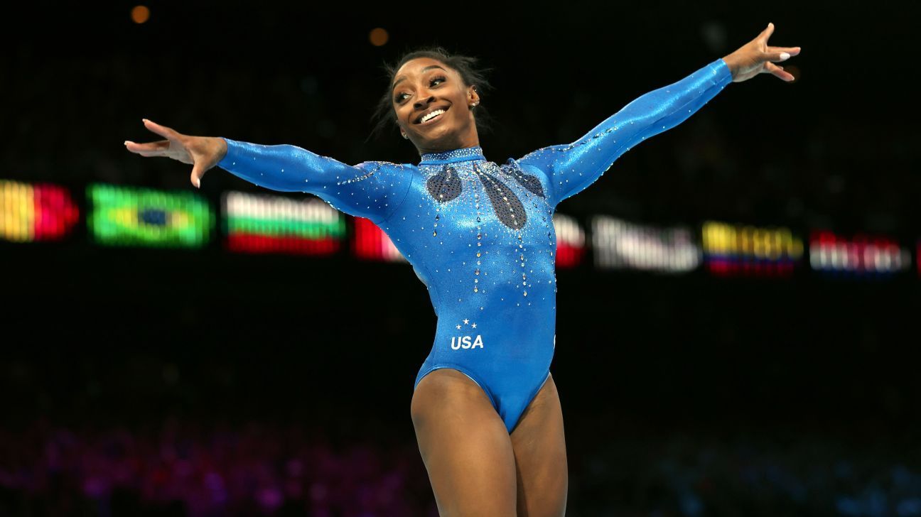 Simone Biles agiganta su leyenda con la conquista de su sexta corona ...