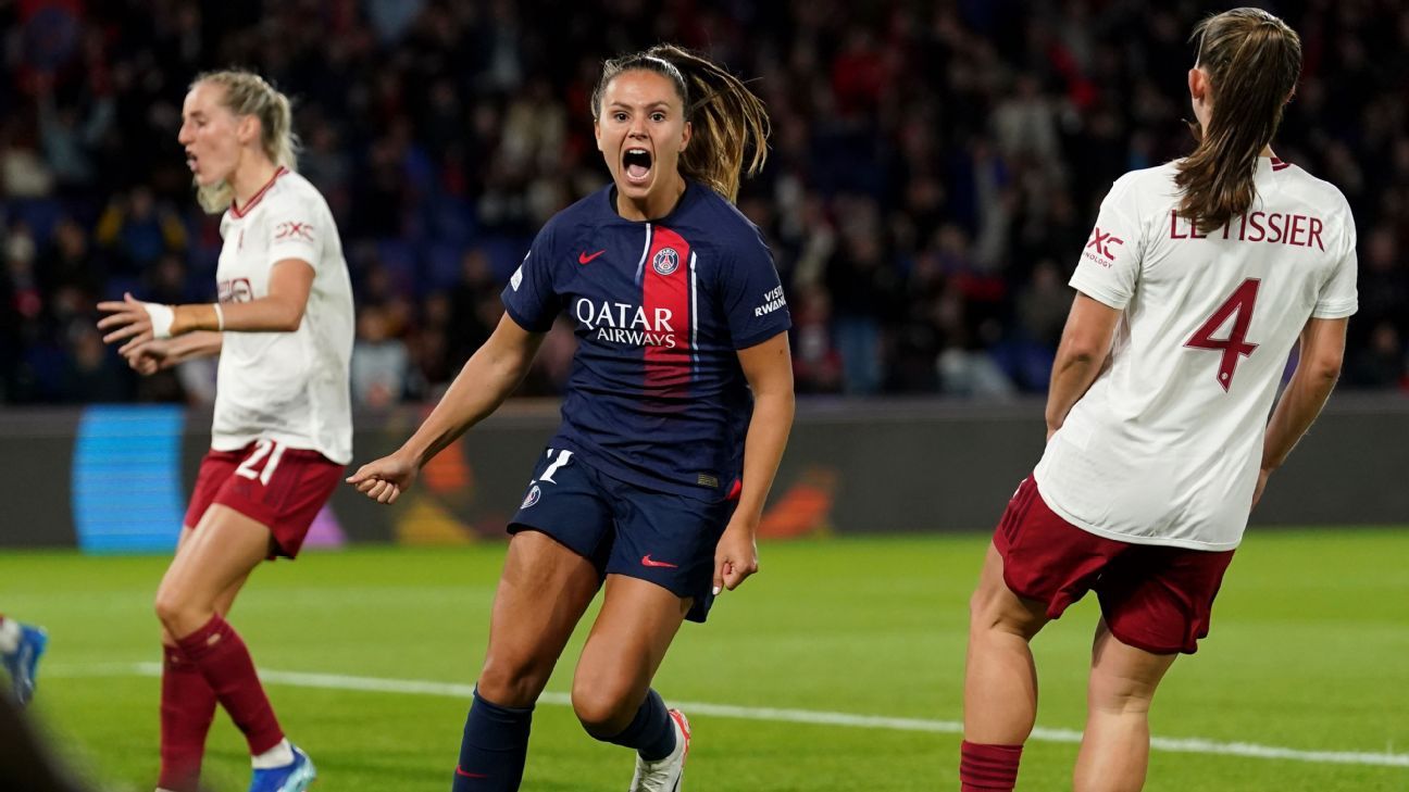 Paris Saint-Germain end Man United's UWCL group-stage quest - ESPN