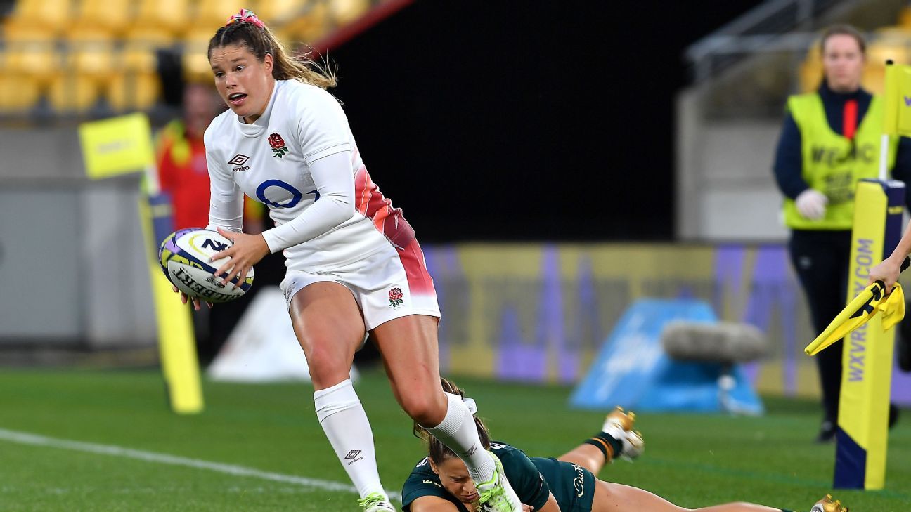 Rugby Australia vs. England Red Roses bully Wallaroos in WXV 1 opener ...