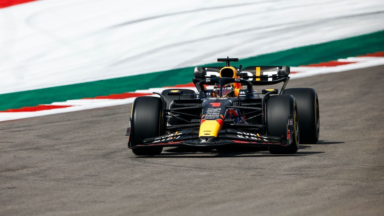 Verstappen logra la pole en el Sprint del GP de EU, Checo Pérez clasifica séptimo - ESPN