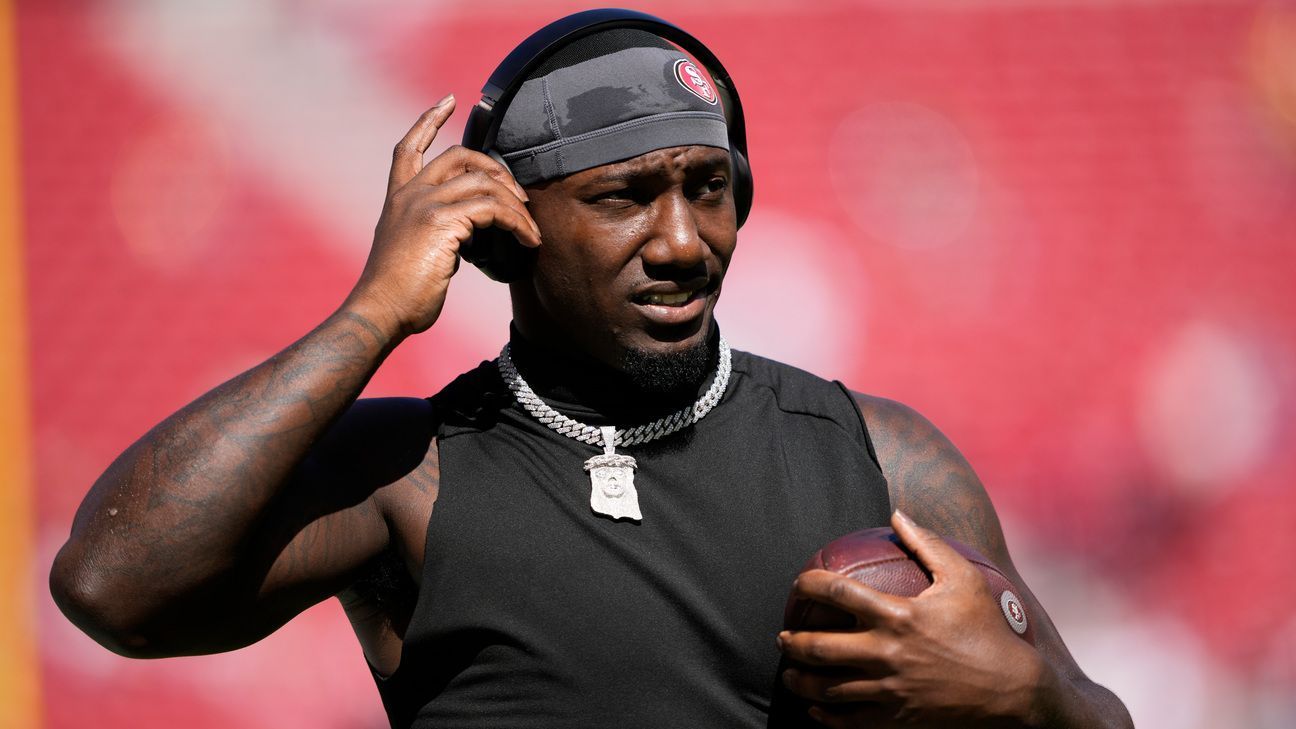 Fantasy football injuries for Week 7: Deebo Samuel, McCaffrey - ESPN