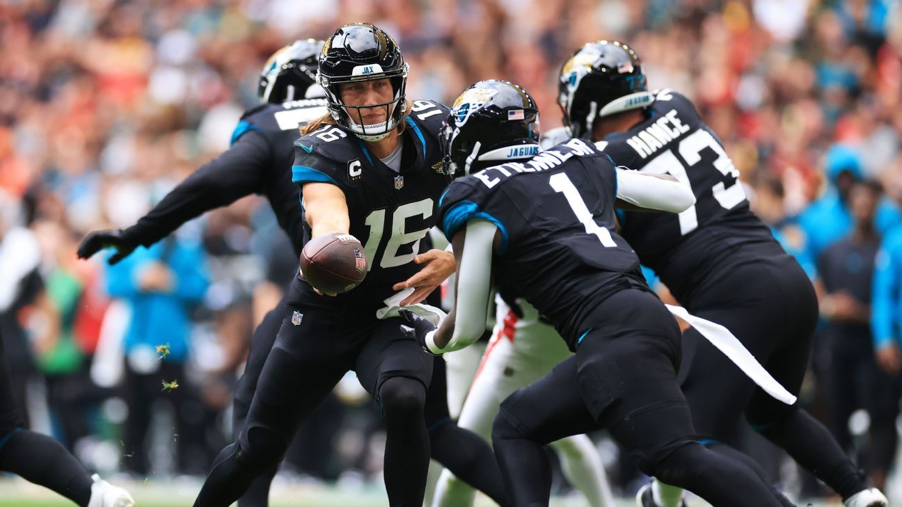 Travis Etienne Jr. has been the key to the Jaguars offense - ESPN