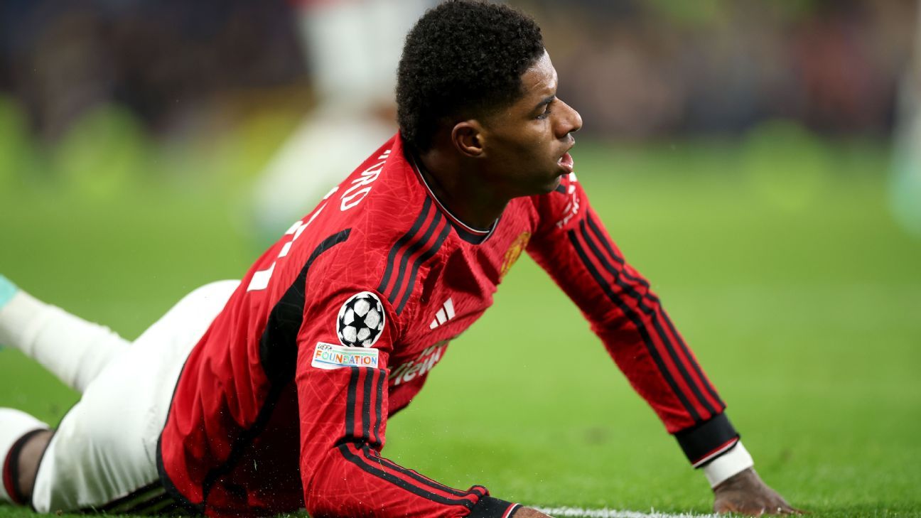 O que explica a assustadora queda de Rashford no United? - ESPN