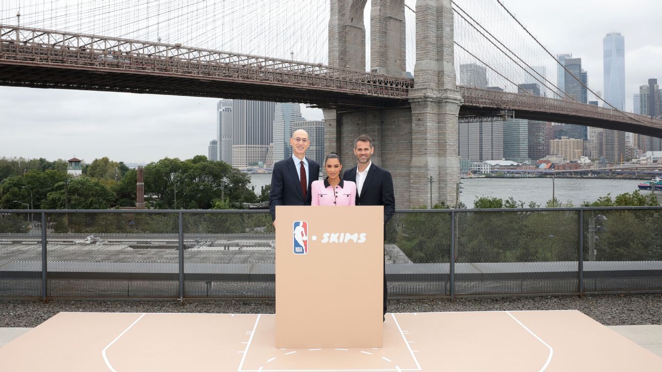 NBA announces new partnership with Kim Kardashian's SKIMS - ESPN