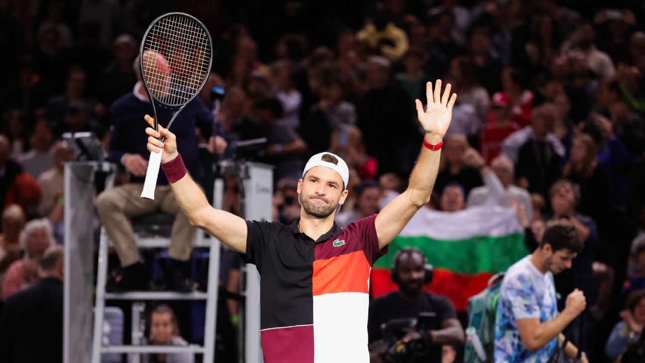 Dimitrov: "El gran final de mi carrera pueden ser mis años dorados" - ESPN