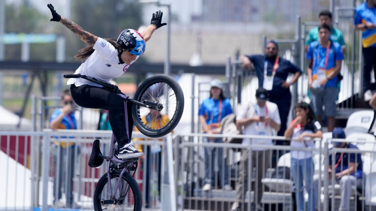 Medalla de plata para Chile en BMX Free Style femenino en los ...