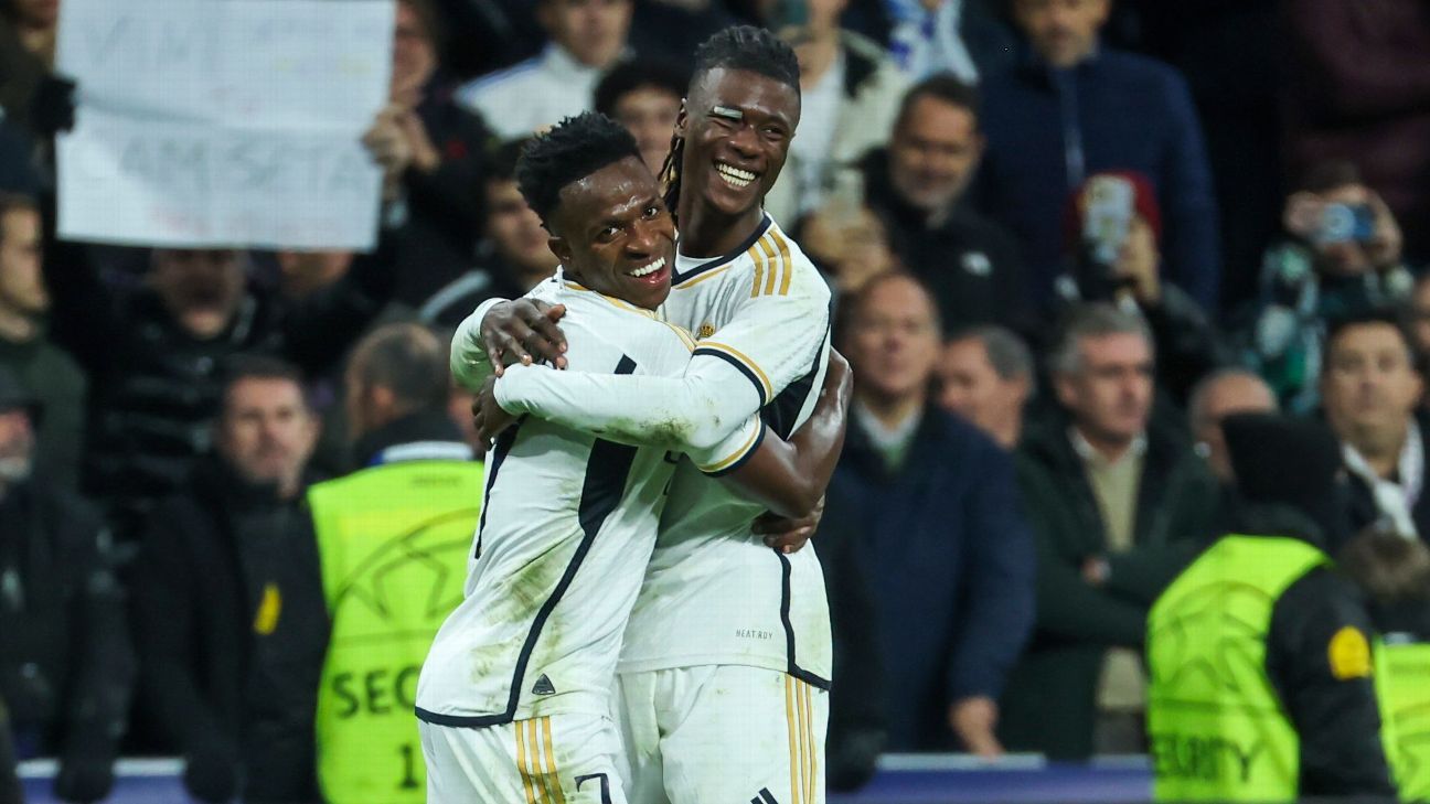 Real Madrid se echa a la bolsa el boleto a octavos de final - ESPN