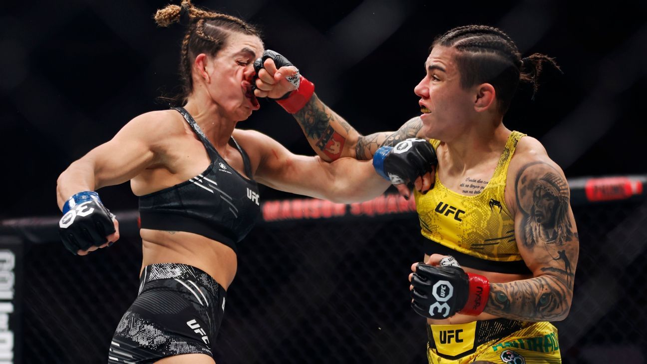 Jéssica Bate-Estaca abre o jogo sobre fim da má fase no UFC: 'Alívio ...