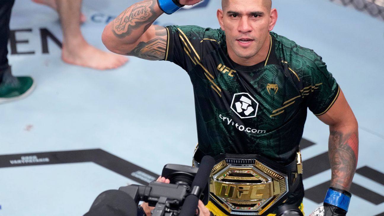 Poatan consegue nocaute brutal, é campeão do meio-pesado do UFC e faz ...