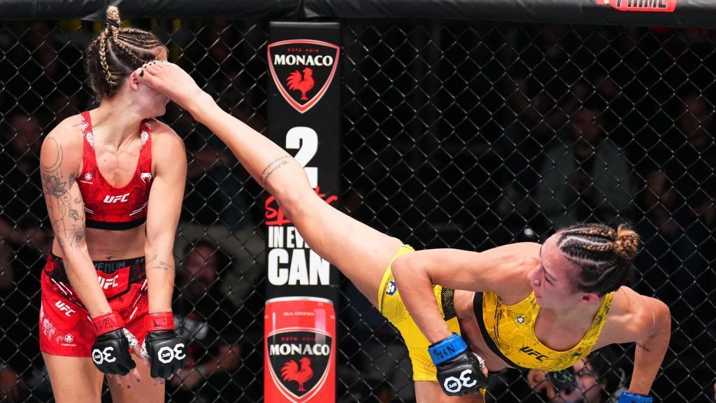 Amanda Ribas sobe no ranking no UFC após vitória com chute espetacular ...