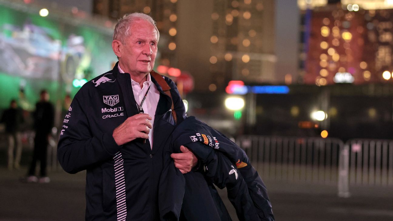 Helmut Marko celebra subcampeonato de Checo Pérez en F1 - ESPN