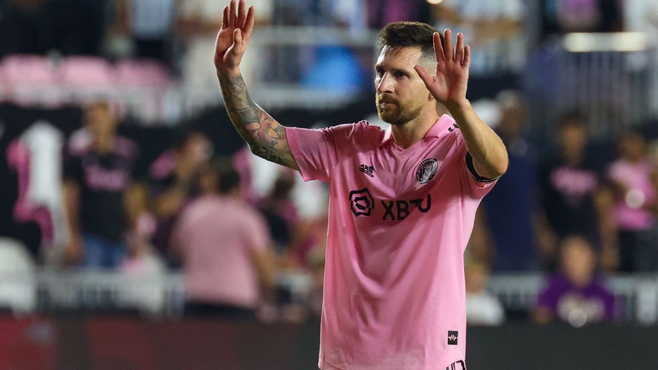 Messi effect: Inter Miami sells out 2024 season tickets - ESPN