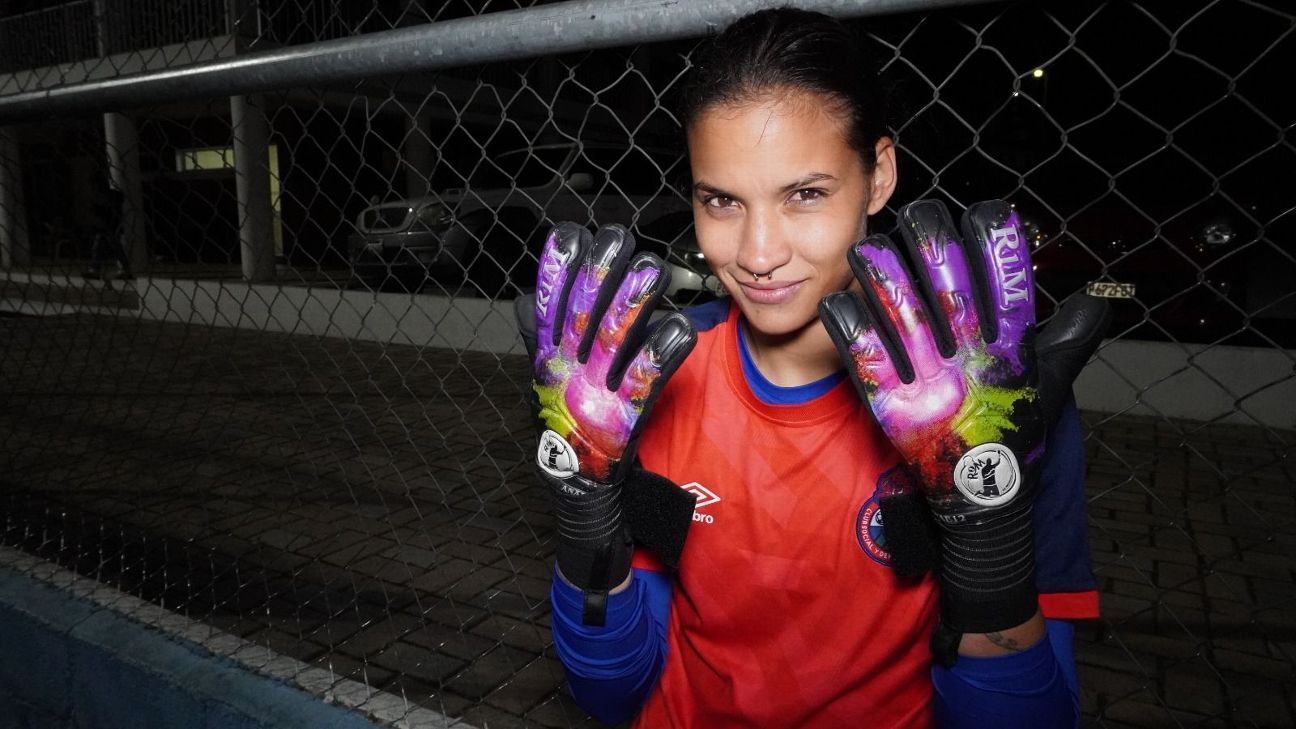 Alianne Matamoros, la portera cubana que comparte entrenos con el ...