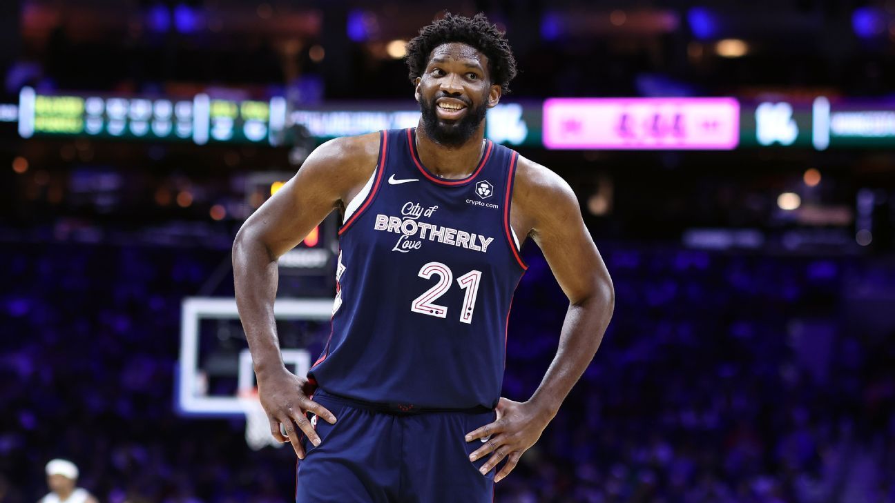 Joel Embiid, otra noche histórica para el MVP reinante - ESPN