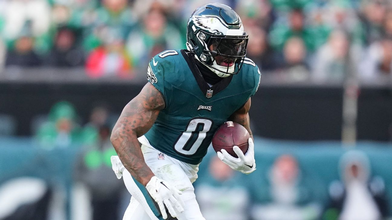 DeAndre Swift posiblemente fuera del partido de Eagles vs Giants por ...