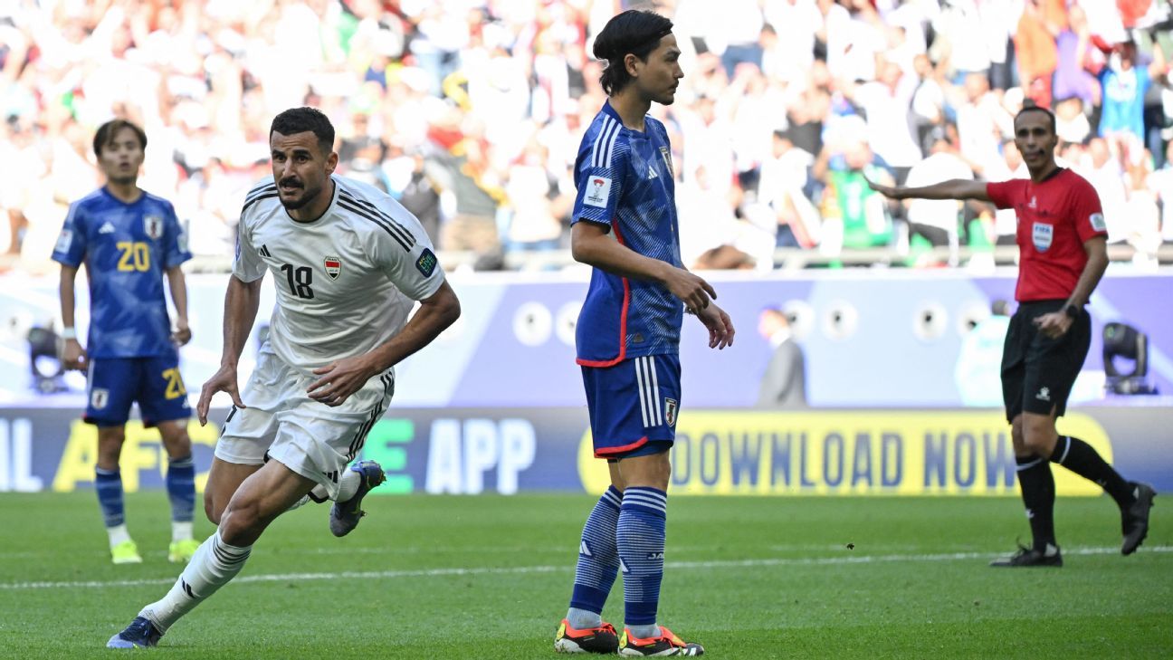 Iraq pull off massive upset to raise more doubts over Japan's Asian Cup ...