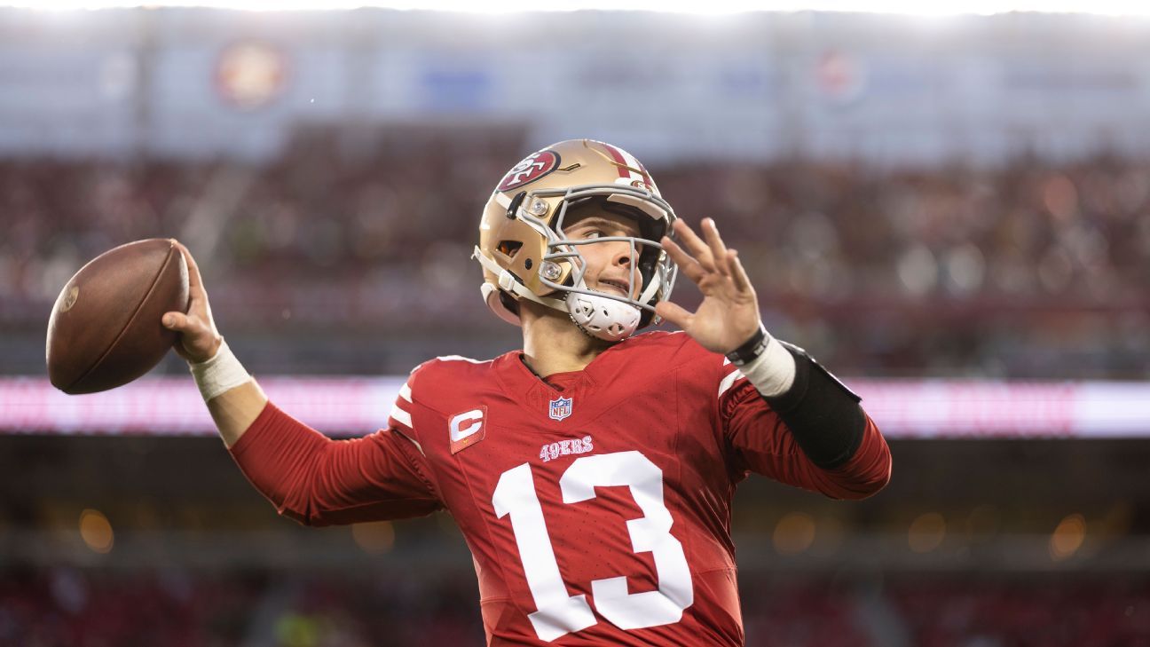 Brock Purdy se mentaliza en lo que viene y no en los errores pasados - ESPN