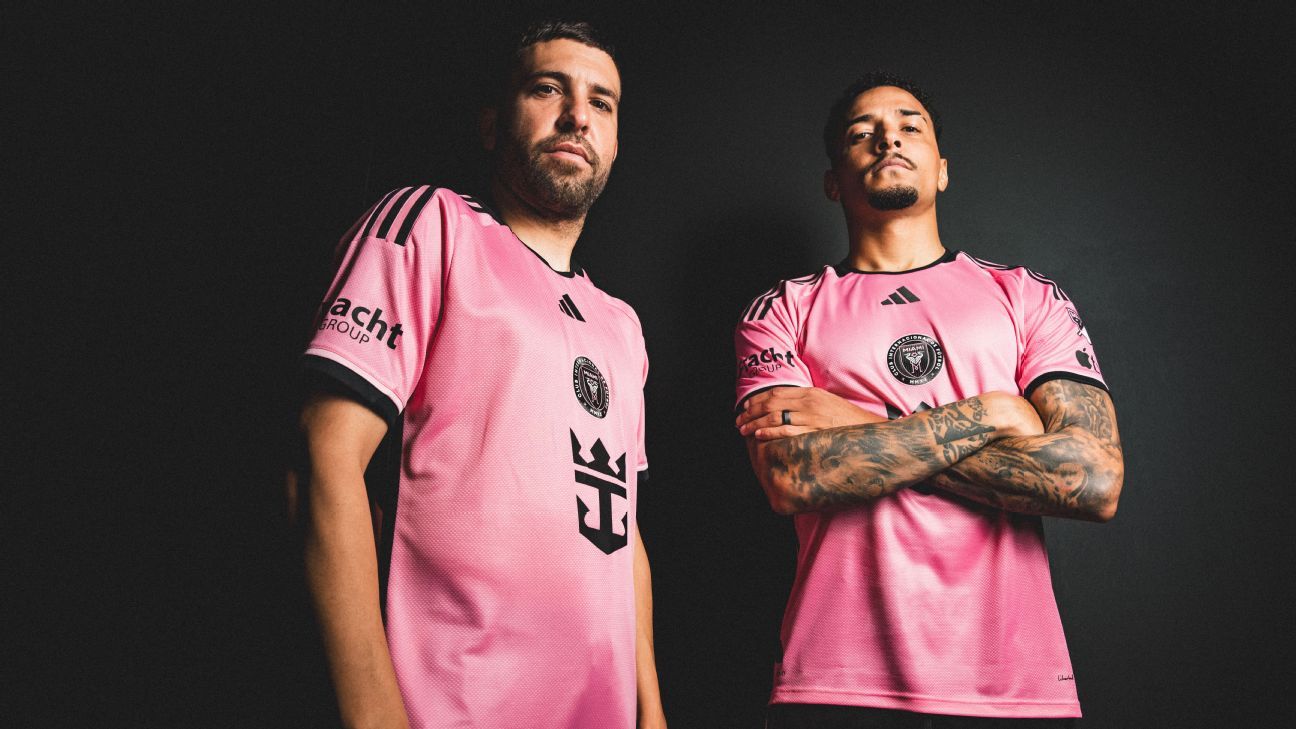 Inter Miami and Adidas reveal new 'easy pink' home kit - ESPN