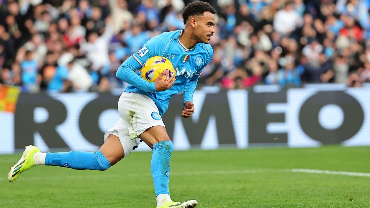 Cyril Ngonge doet met Napoli oude werkgever pijn - ESPN