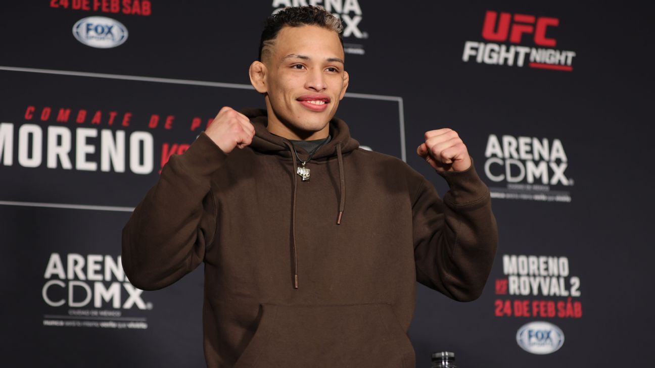 Cómo Ronaldo Rodríguez fue de vender gelatina a debutar en UFC - ESPN