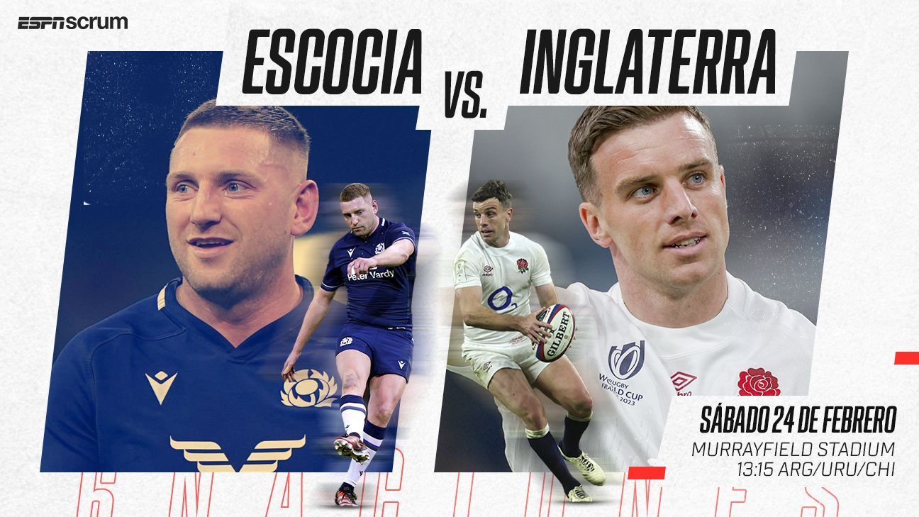 Escocia - Inglaterra: horario, formaciones y cómo ver el partido - ESPN