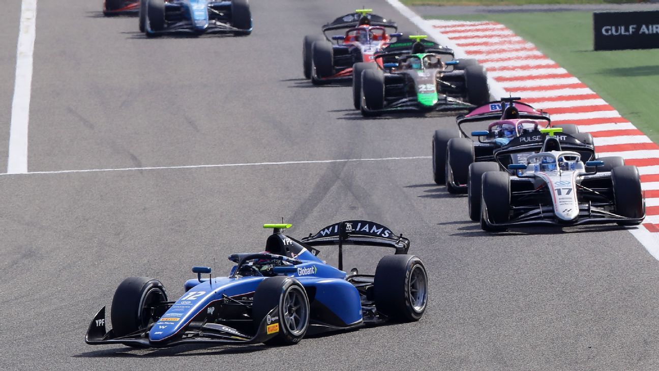 Fórmula 2: Franco Colapinto luchó, avanzó y cerró bien su paso por ...