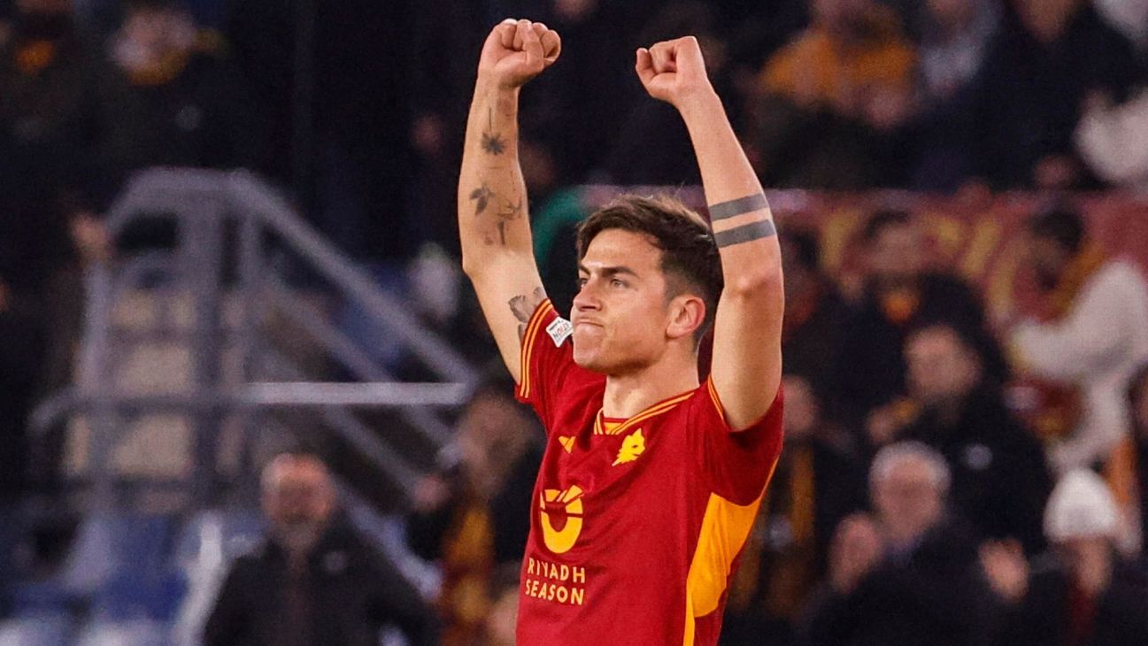 Dybala aprovechó una gran asistencia de Paredes para abrir la goleada ...